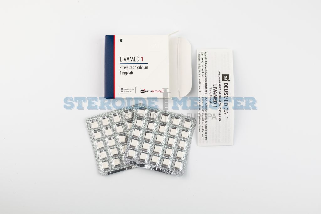 Livamed 1 Pitavastatin Deus Medical | Cholesterin Senken 1mg